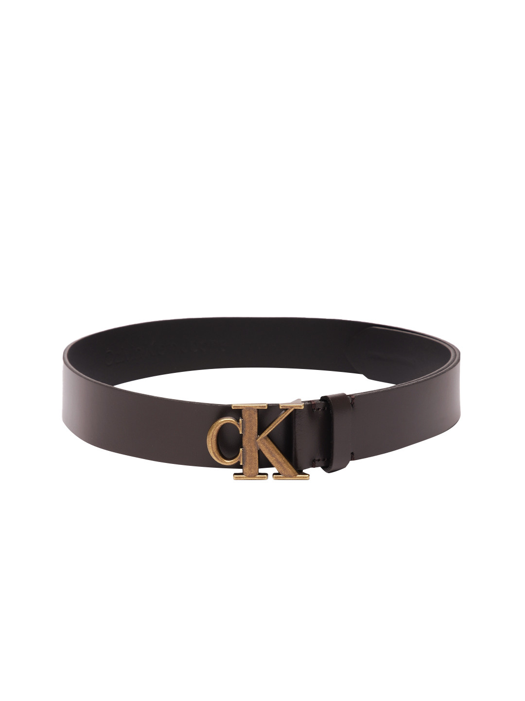 Buy Calvin Klein Men Solid Leather Belt - Belts for Men 26793646 | Myntra