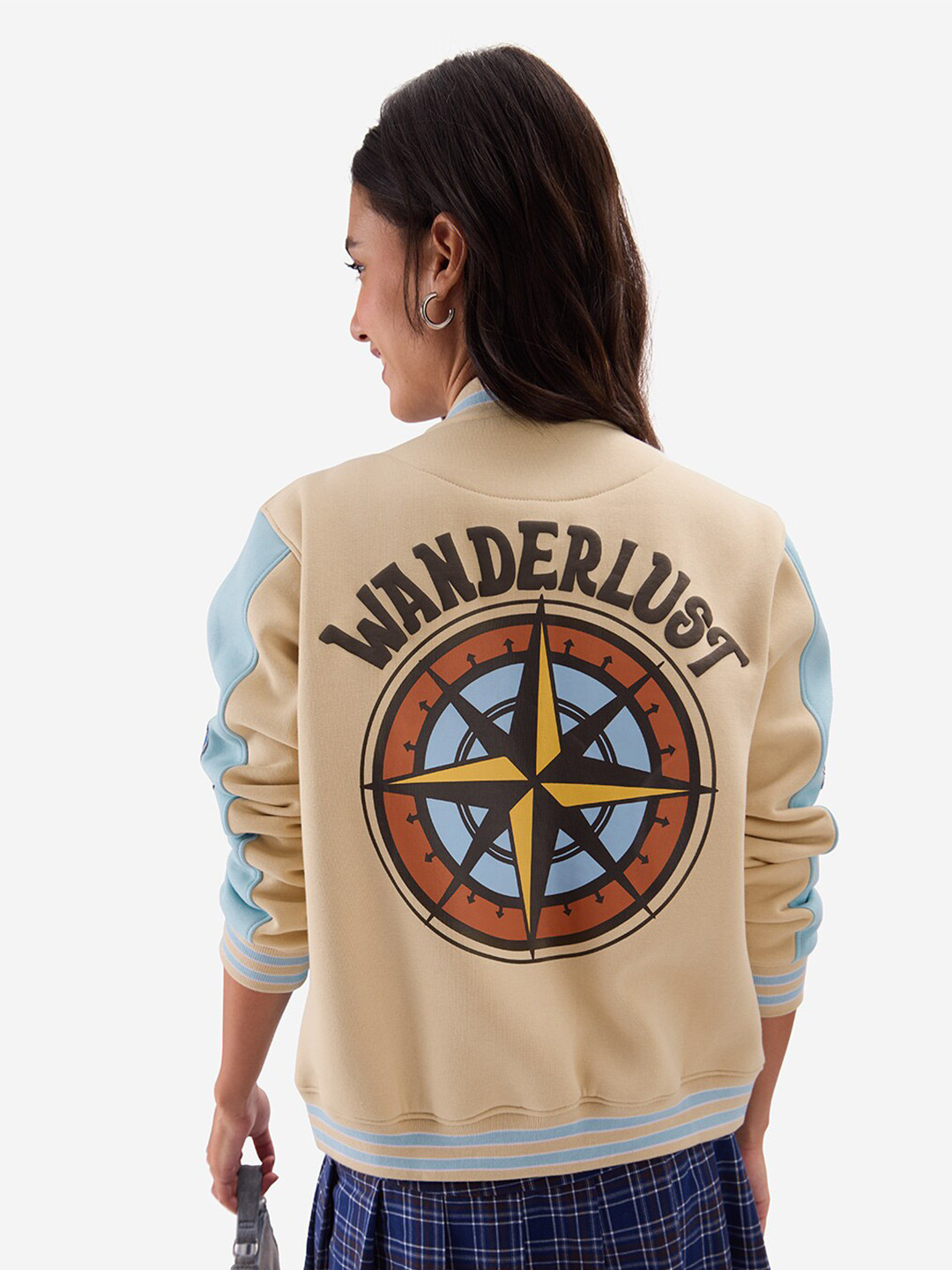 Buy The Souled Store Blue Graphic Printed Lightweight Pure Cotton ...