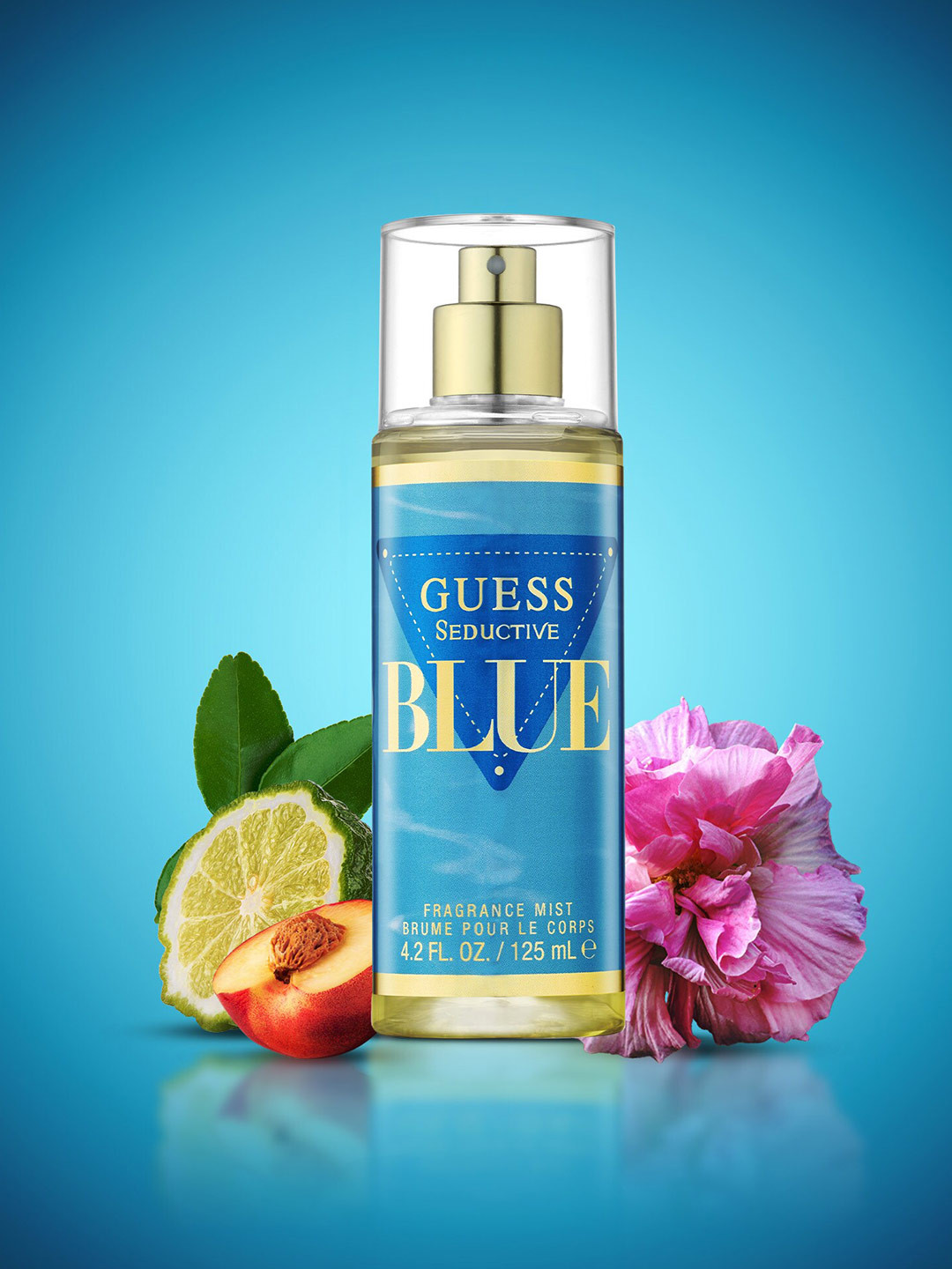 Buy GUESS Women Seductive Blue Long Lasting Fragrance Mist 125 Ml ...