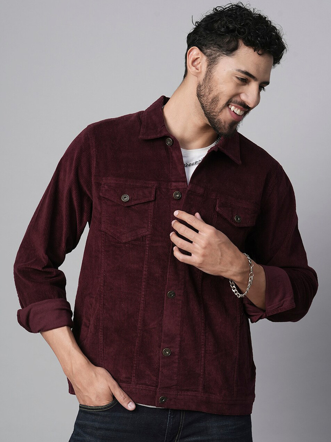 Buy PRONK Corduroy Lightweight Tailored Jacket - Jackets for Men ...