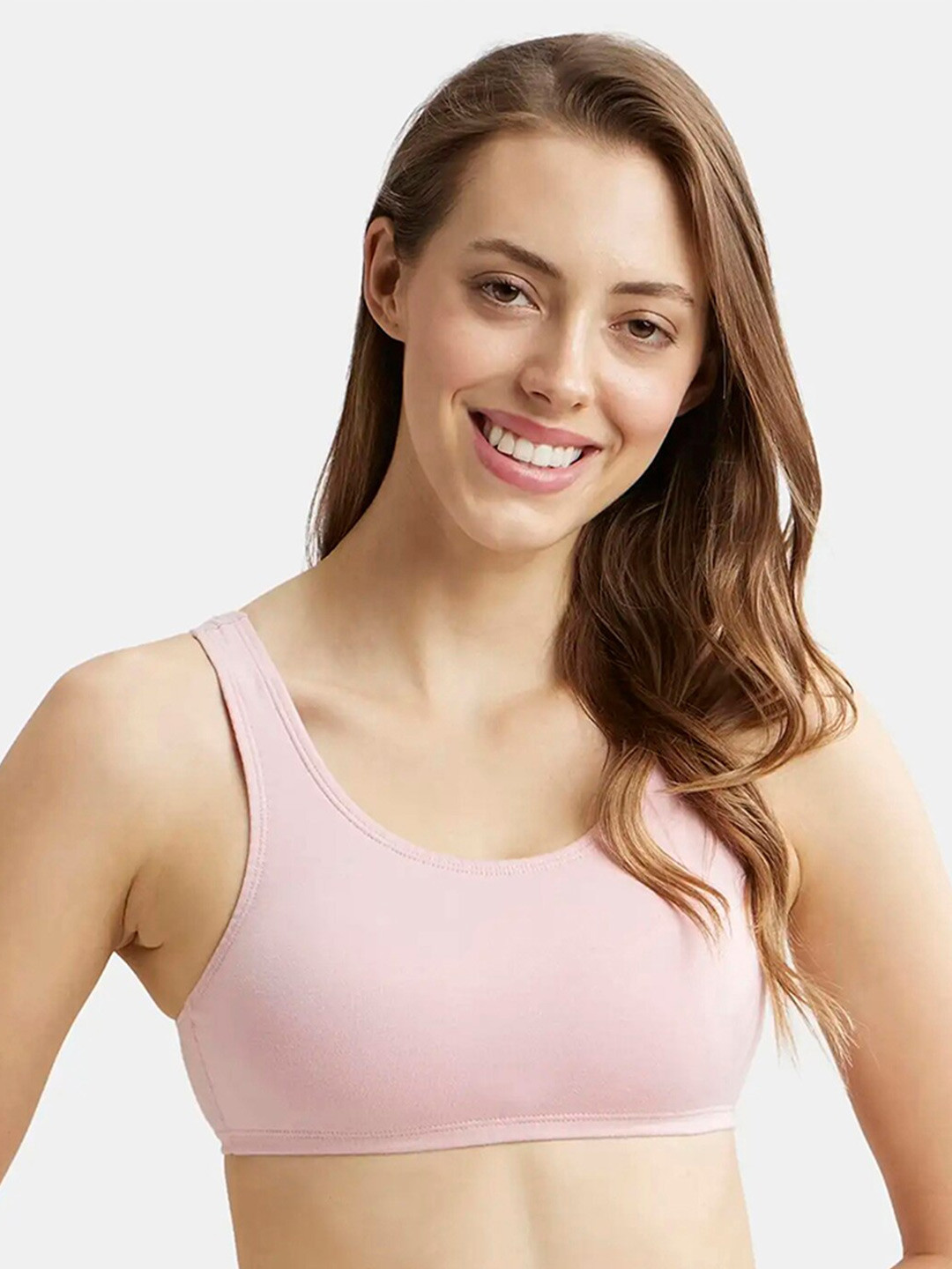 Buy Jockey Super Combed Cotton Stretch Slip On Bra With StayFresh ...