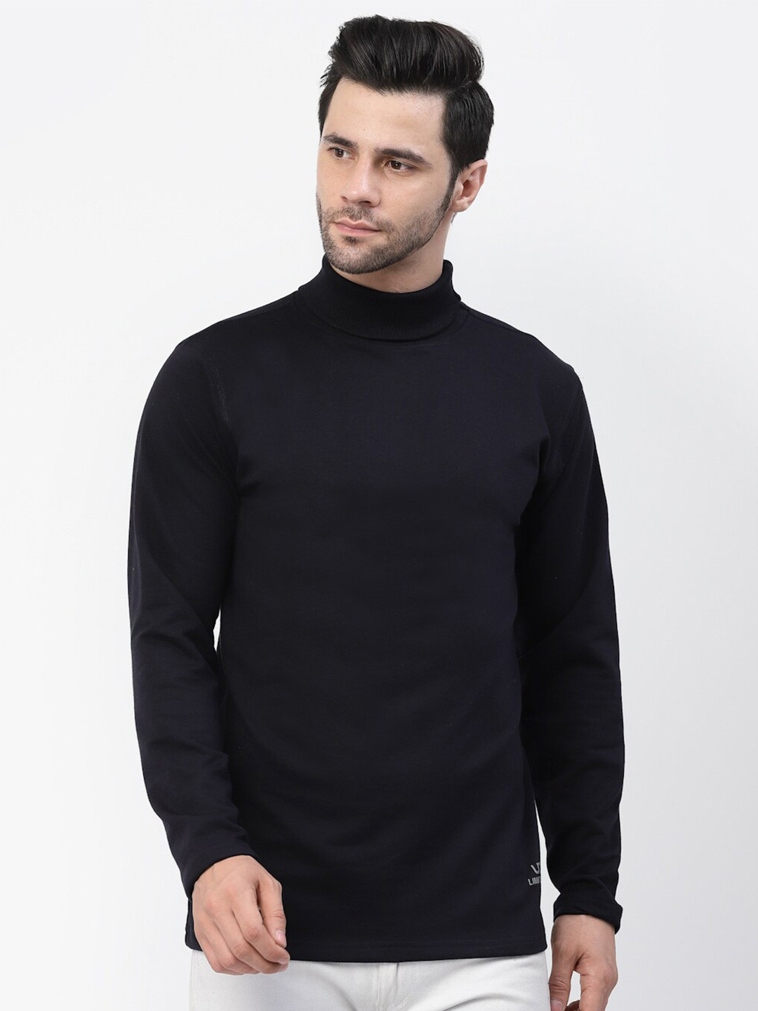 Buy UZARUS High Neck Opaque Regular T Shirt - Tshirts for Men 26829696 ...