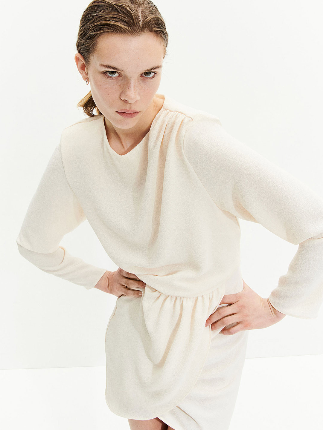 Buy H&M Draped Mini Dress - Dresses for Women 26833940 | Myntra