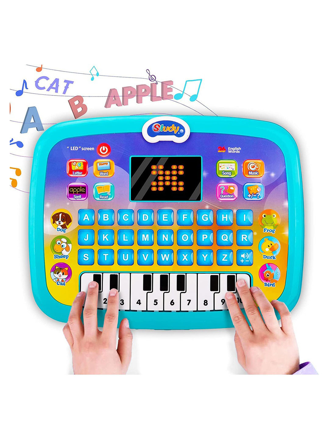 Buy OPINA Kids Fun Tablet Educational Learning Toy With Piano And Music ...