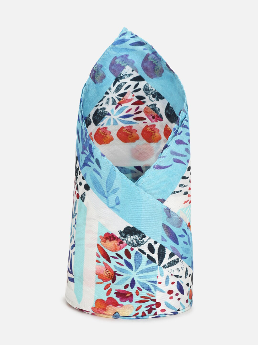 Buy Van Heusen Men Floral Printed Microfiber Pocket Square - Pocket ...