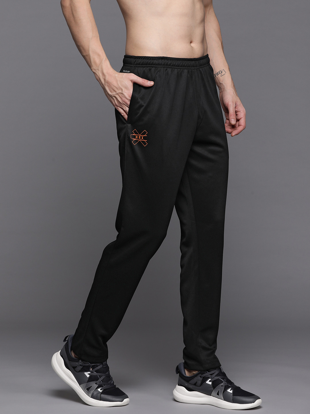 Buy HRX By Hrithik Roshan Men Rapid Dry Running Track Pants - Track ...