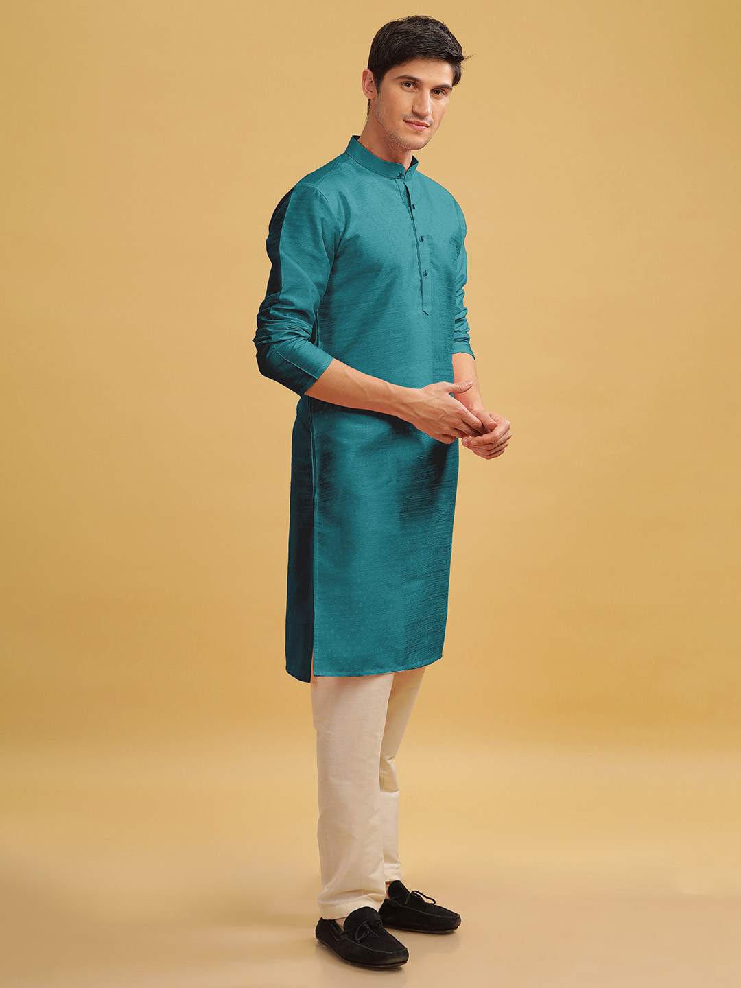 Buy Anouk Men Ethnic Self Design Kurta - Kurtas for Men 26879170 | Myntra