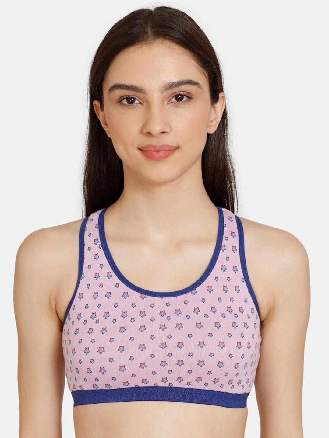 Buy Zivame Girls Conversational Printed Full Coverage Bralette Bra With ...