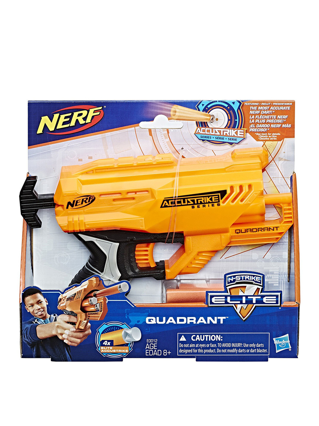 Buy Nerf N Strike Elite Quadrant - Activity Toys And Games for Unisex ...