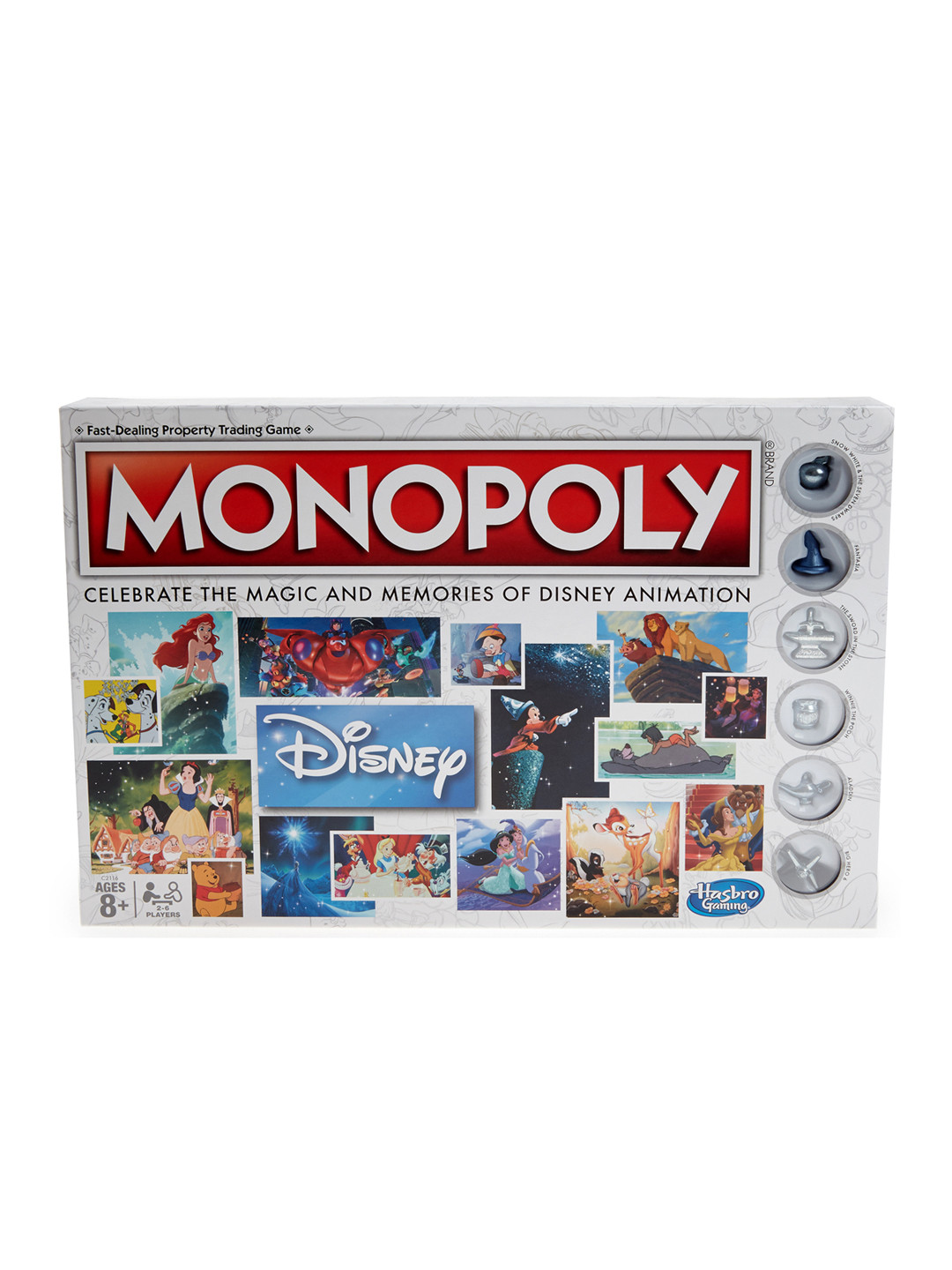 Buy Hasbro Gaming Monopoly Disney Animation Edition Game - Activity ...