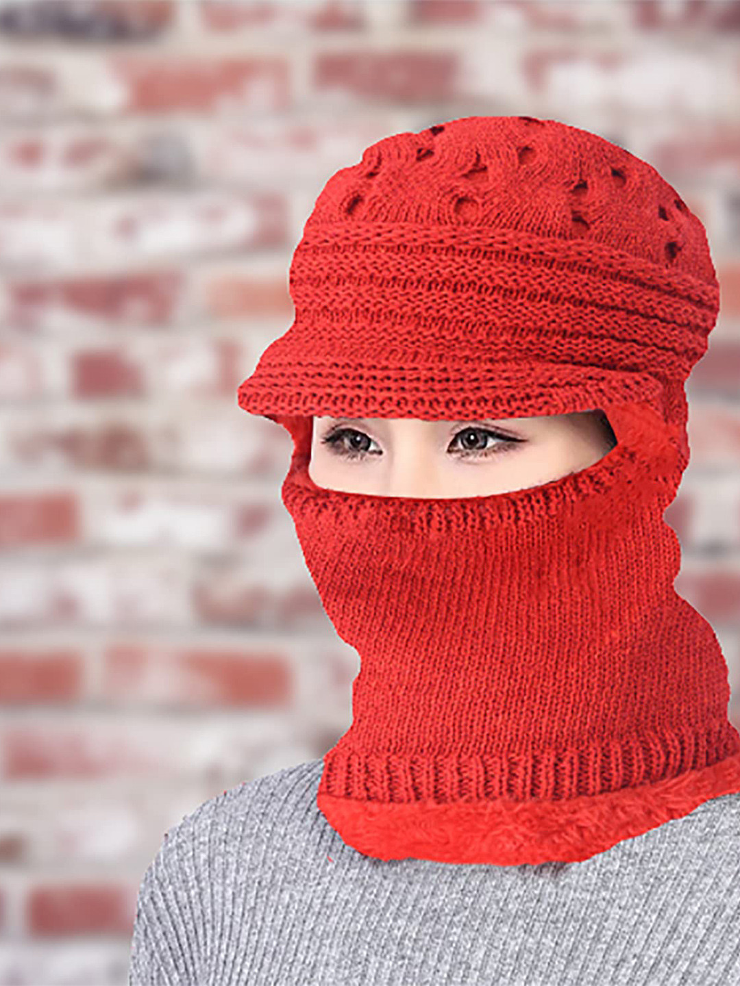 Buy SYGA Women Self Design Woollen Cap - Caps for Women 26894374 | Myntra