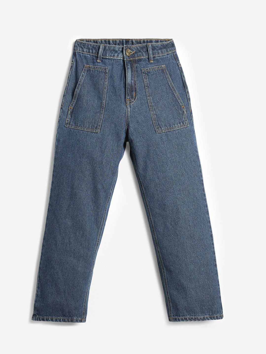 Buy LilPicks Girls Jean Clean Look Cotton Jeans - Jeans for Girls ...