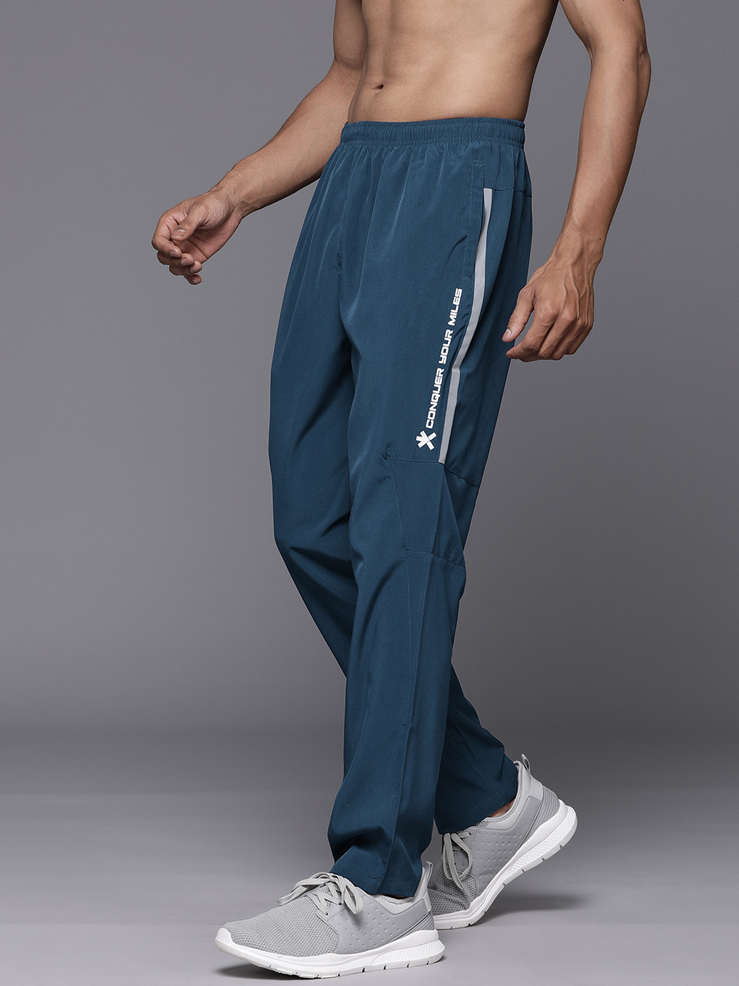 Buy HRX By Hrithik Roshan Men Rapid Dry Running Track Pants - Track ...