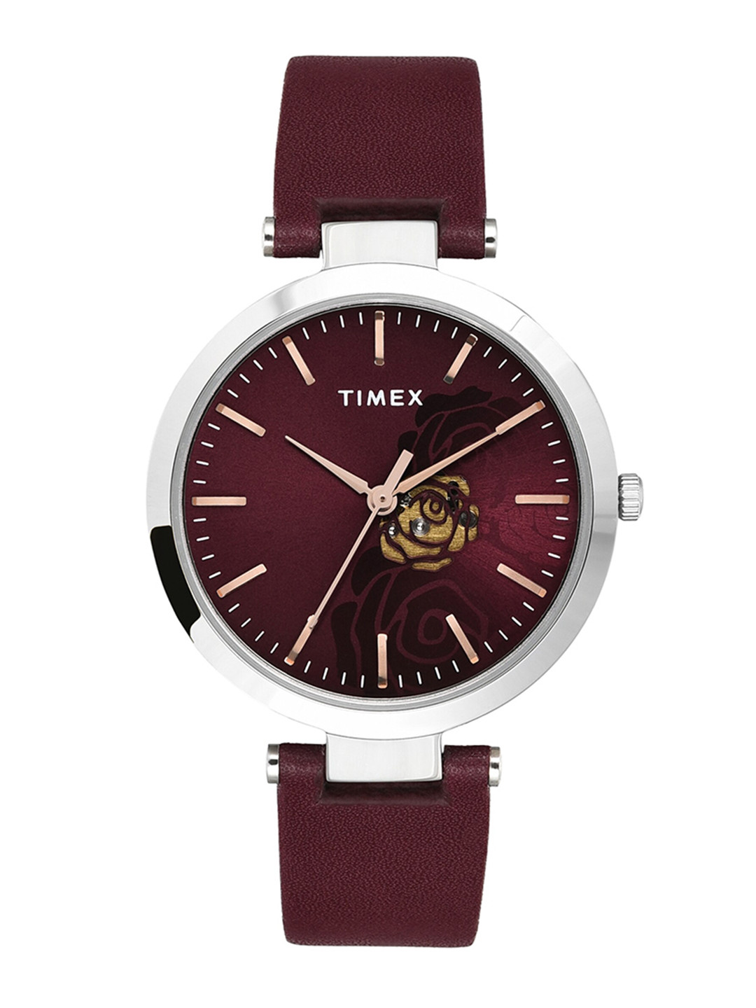 Buy Timex Women Leather Straps Analogue Watch TW000X245 - Watches for ...
