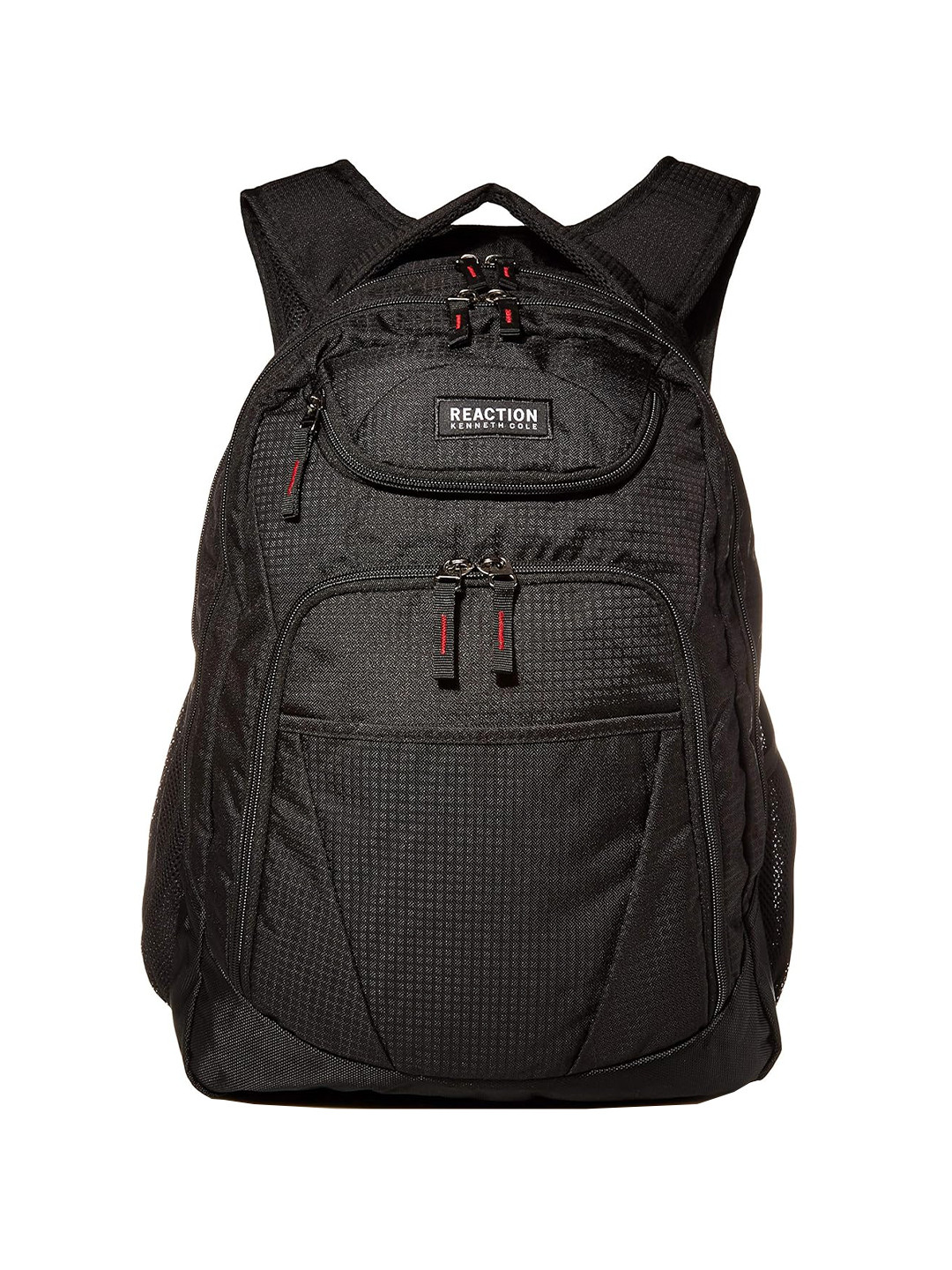 Buy Kenneth Cole Unisex Black Backpack With Compression Straps Up To 16 ...