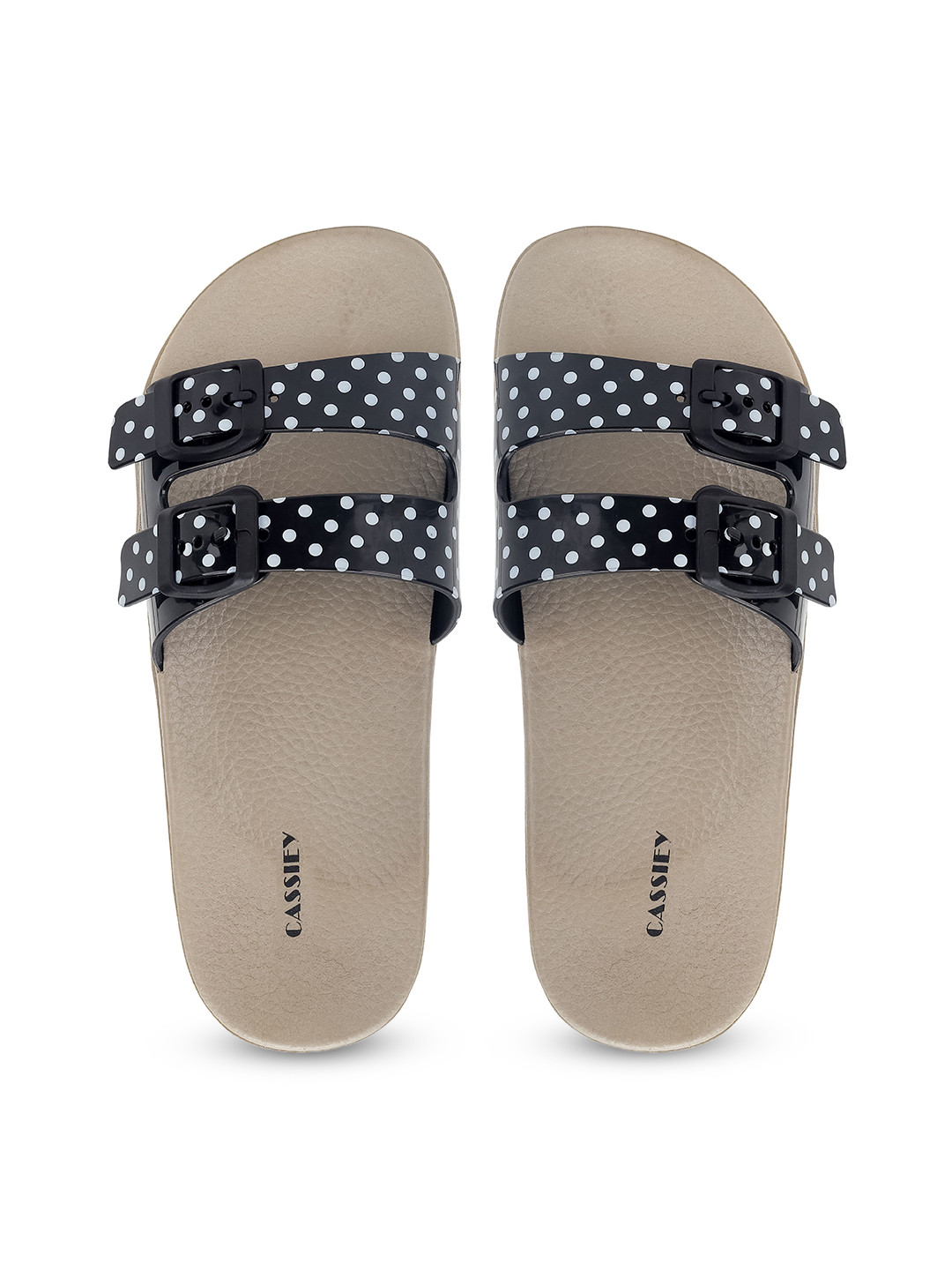 Buy CASSIEY Women Printed Rubber Sliders - Flip Flops for Women ...