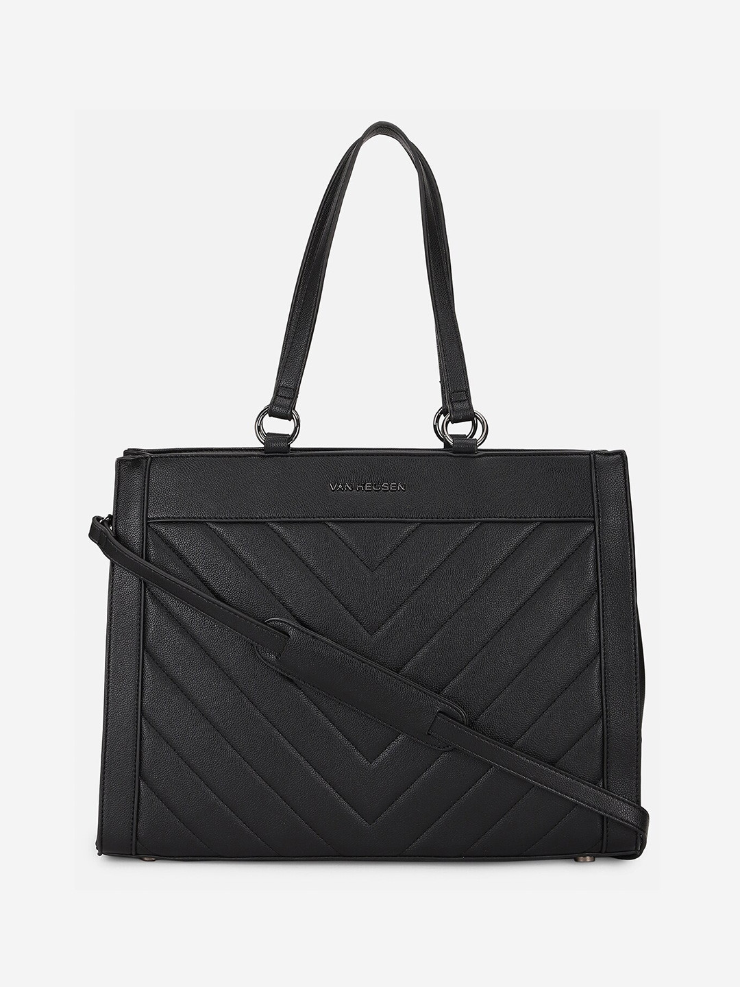 Buy Van Heusen Textured Structured Shoulder Bag - Handbags for Women ...