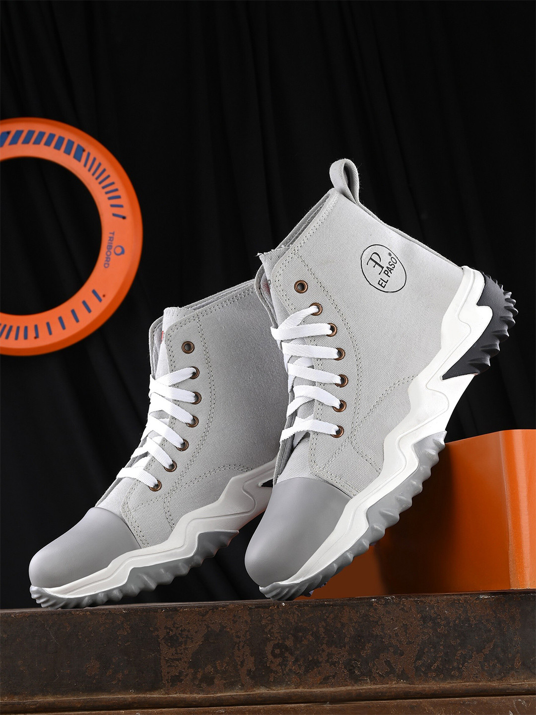 Buy El Paso Men Round Toe Lightweight Mid Top Sneakers - Casual Shoes ...