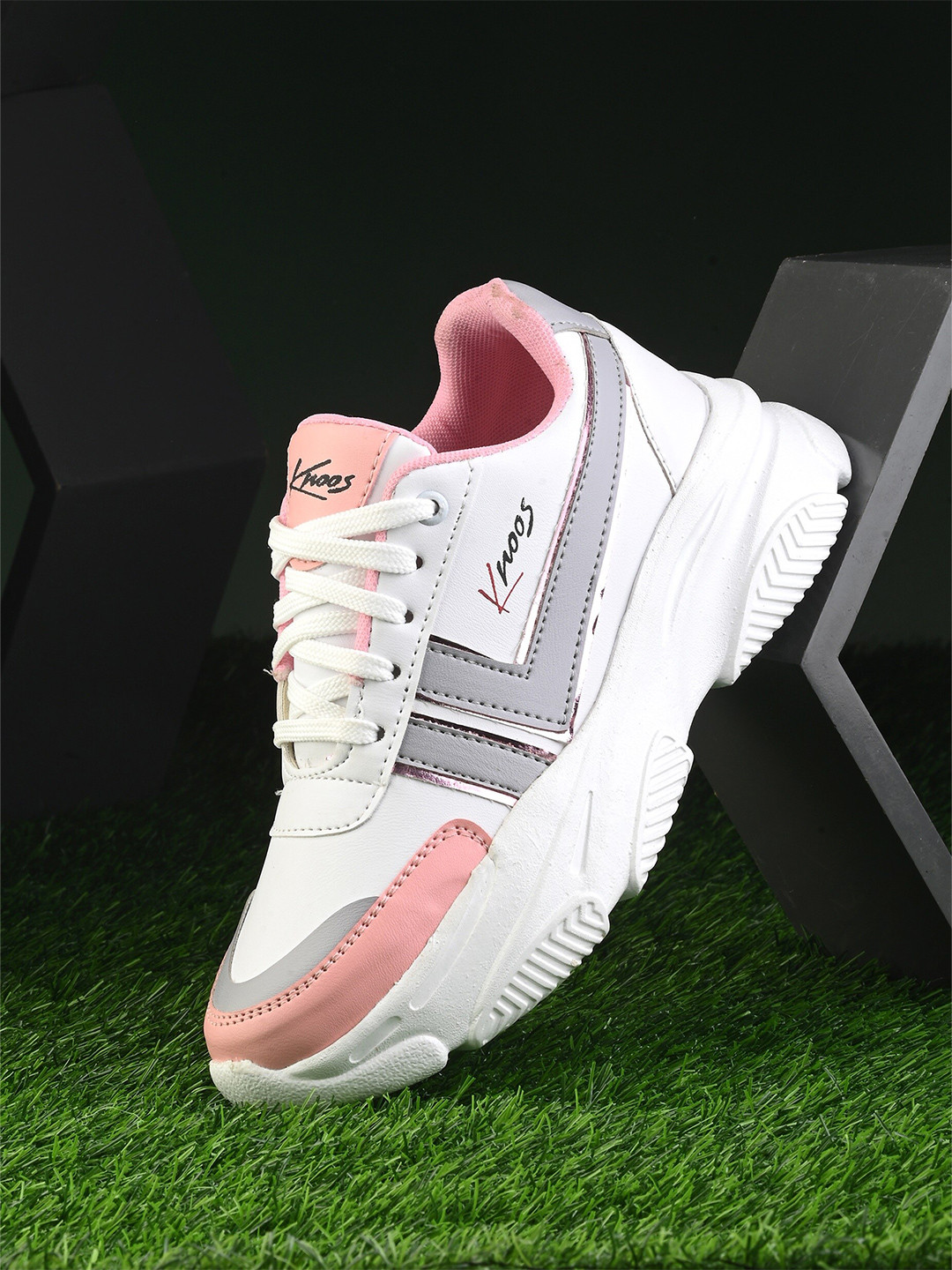 Buy Knoos Women Colourblocked Lightweight Sneakers - Casual Shoes for ...
