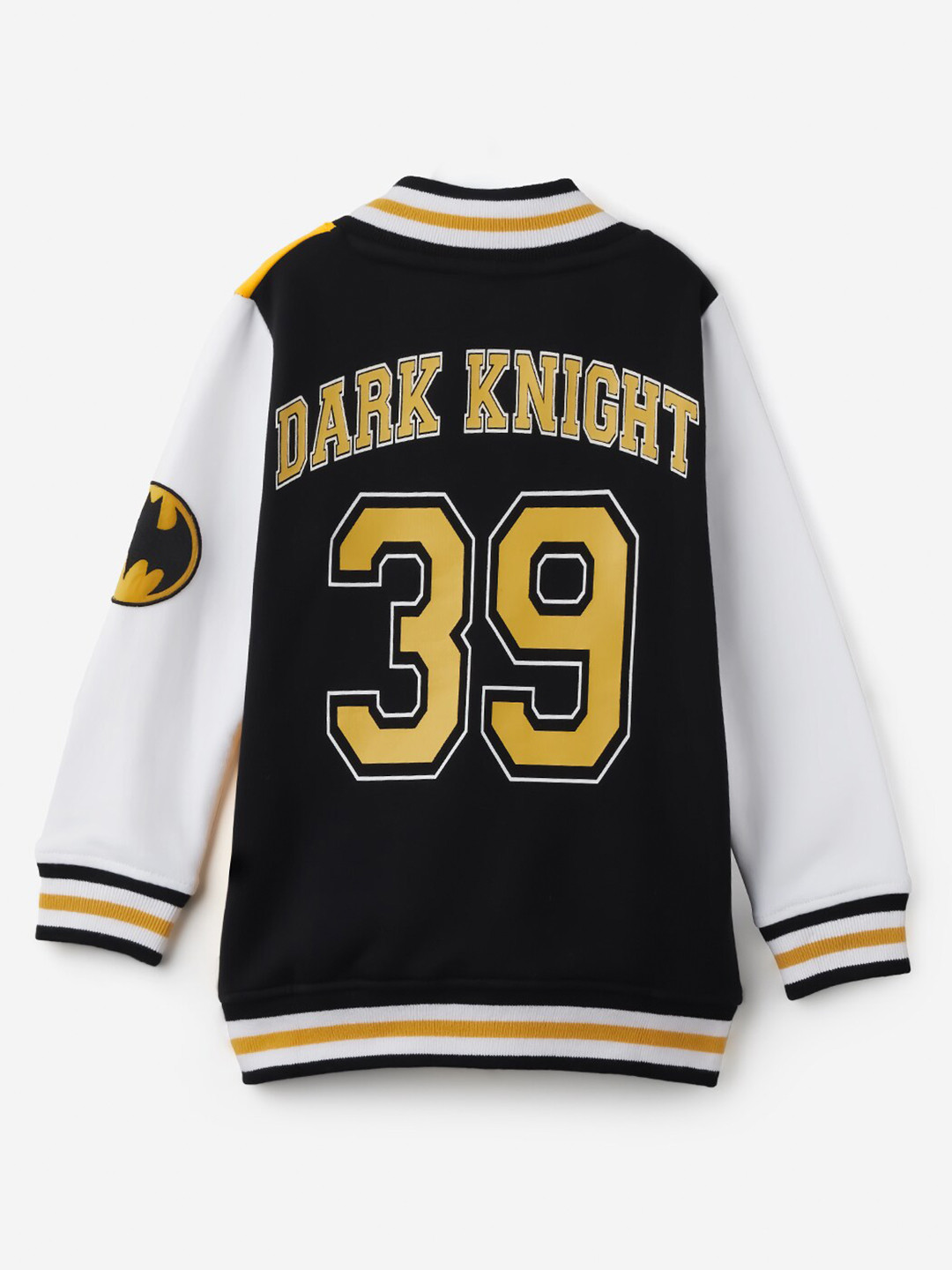 Buy The Souled Store Boys Typography & Batman Printed Stand Collar ...