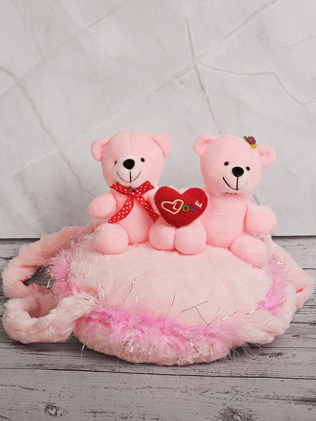 Buy DukieKooky Teddy Bears With Heart - Soft Toys And Dolls for Unisex ...