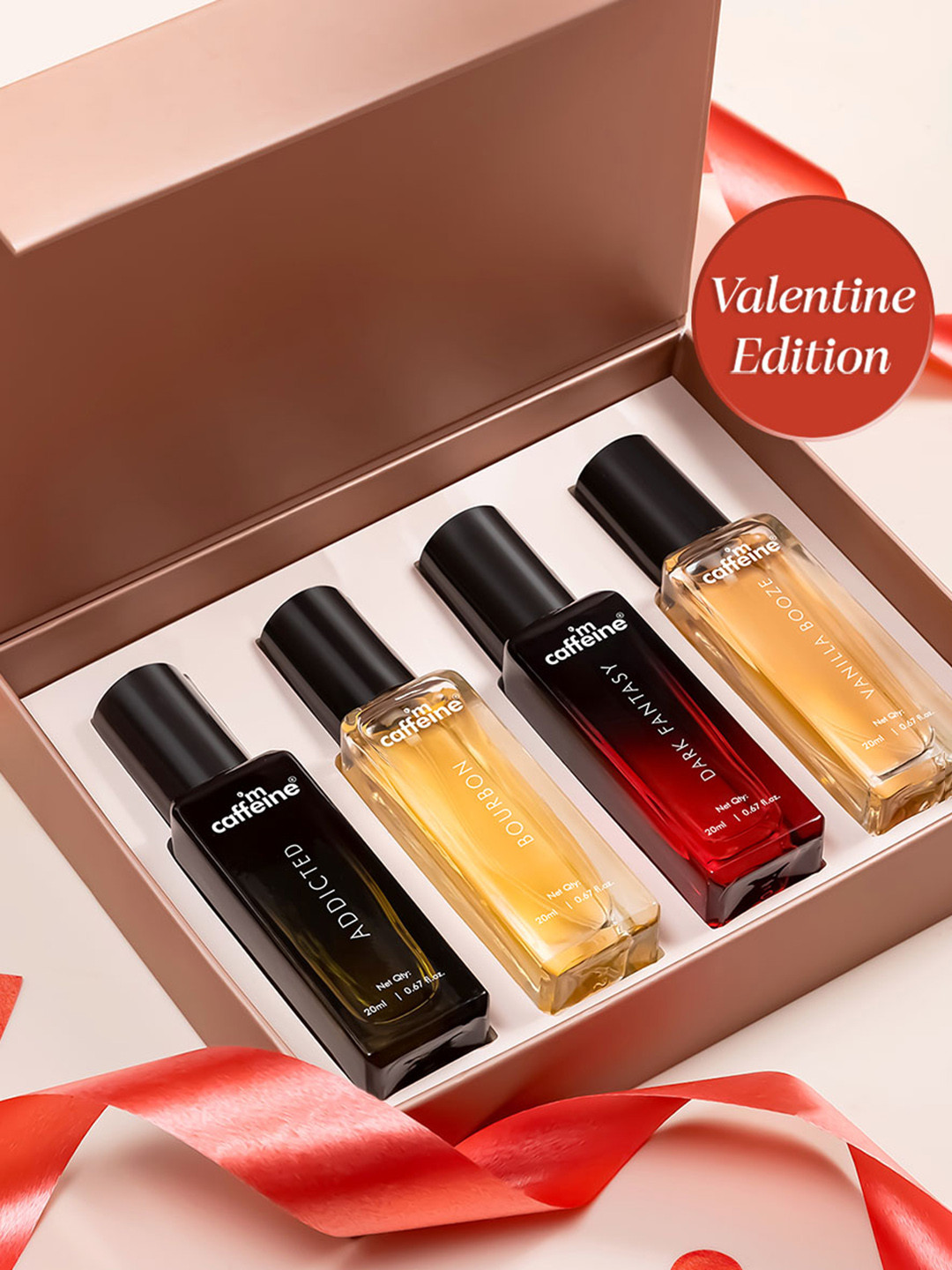 Buy MCaffeine Set Of 4 The Addiction Collection Premium Perfumes For ...