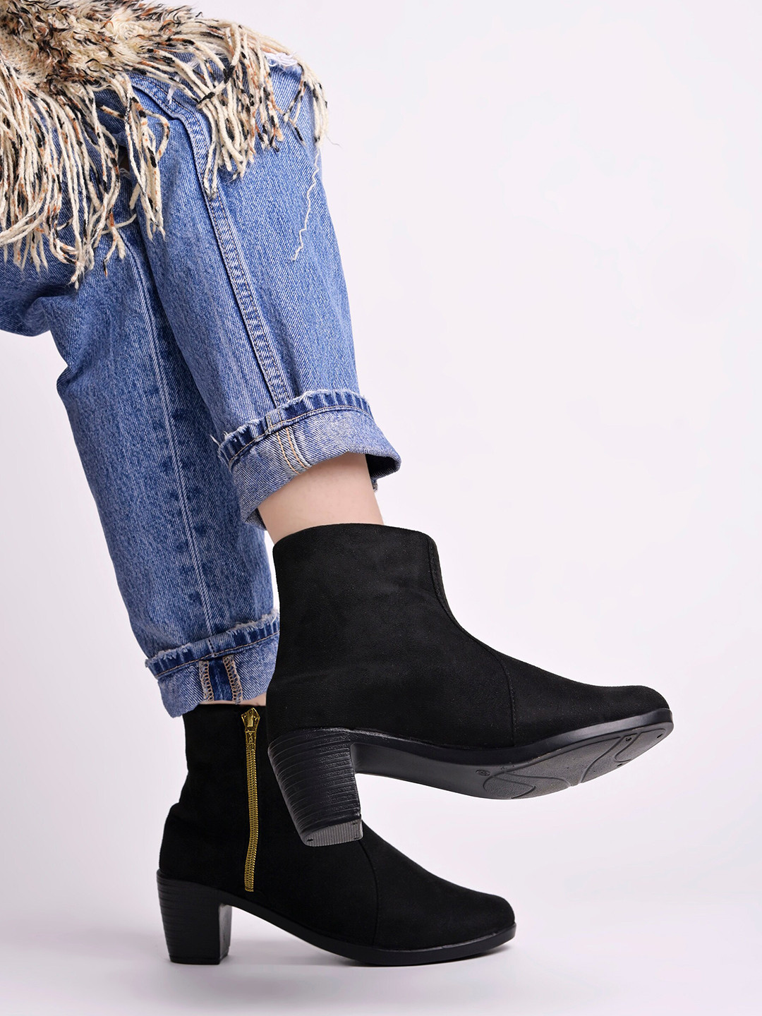 Buy Shoetopia Women Block Heeled Regular Boots - Boots for Women ...