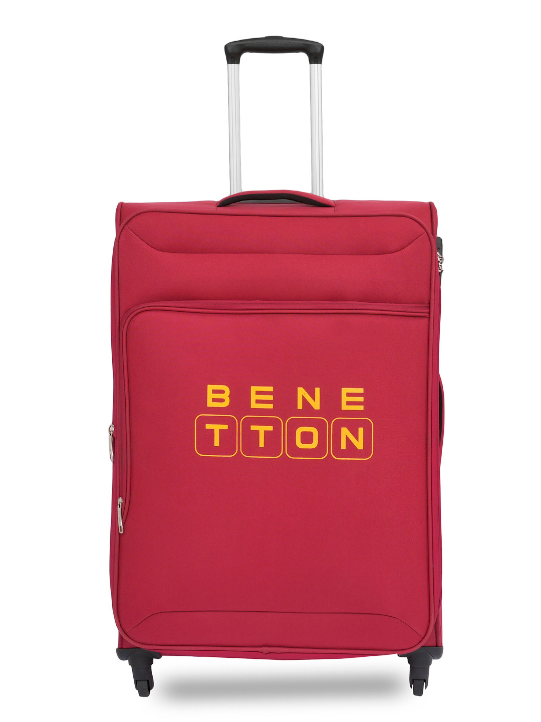 Buy United Colors Of Benetton Macau Printed Large Soft Sided Trolley ...