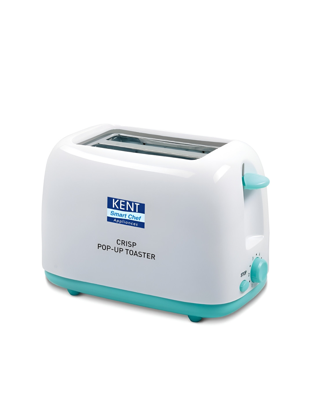 Buy KENT White & Blue Crisp 750 W Pop Up Toaster 2 Slices - Toasters ...