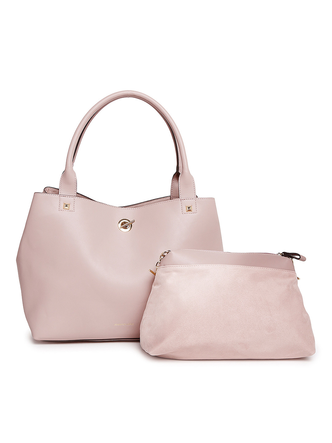 Buy Jennifer Lopez Pink Solid Tote Bag - Handbags for Women 2698913 ...