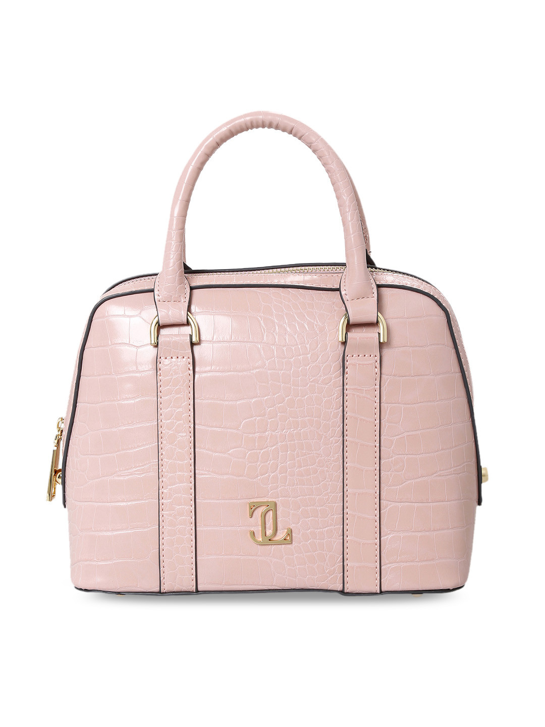 Buy Jennifer Lopez Pink Textured Shoulder Bag - Handbags for Women ...