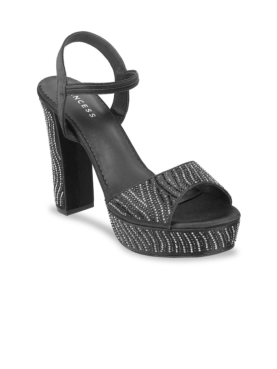 Buy Metro Embellished Platform Open Toe Heels - Heels for Women ...