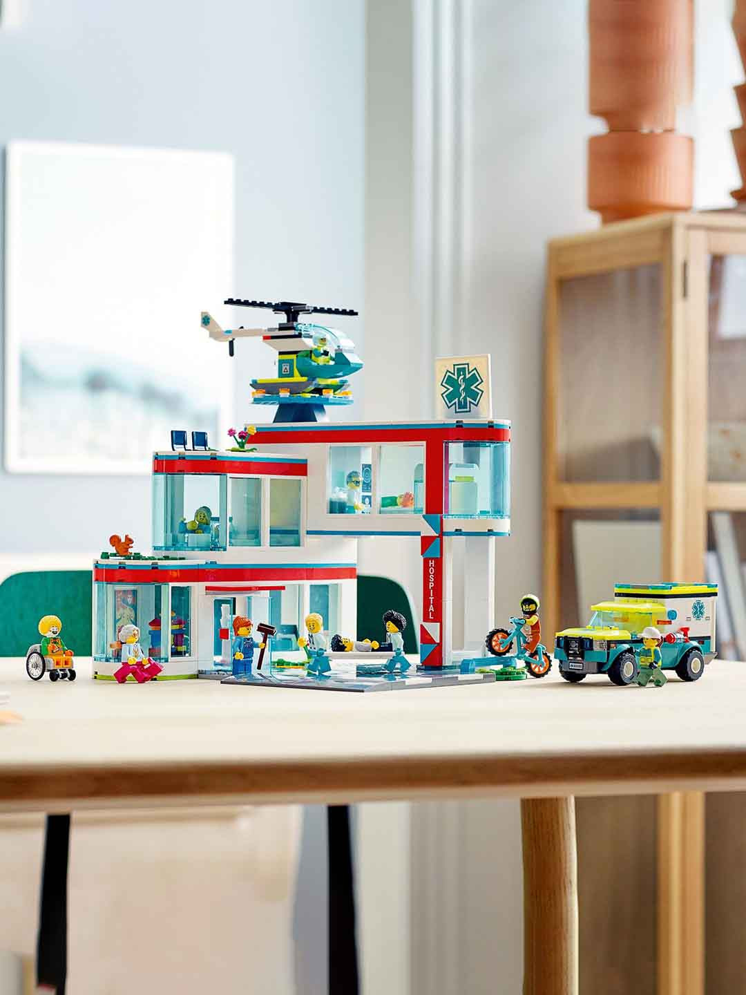 Buy LEGO Kids City Hospital 60330 Building Kit - Construction Toys for ...