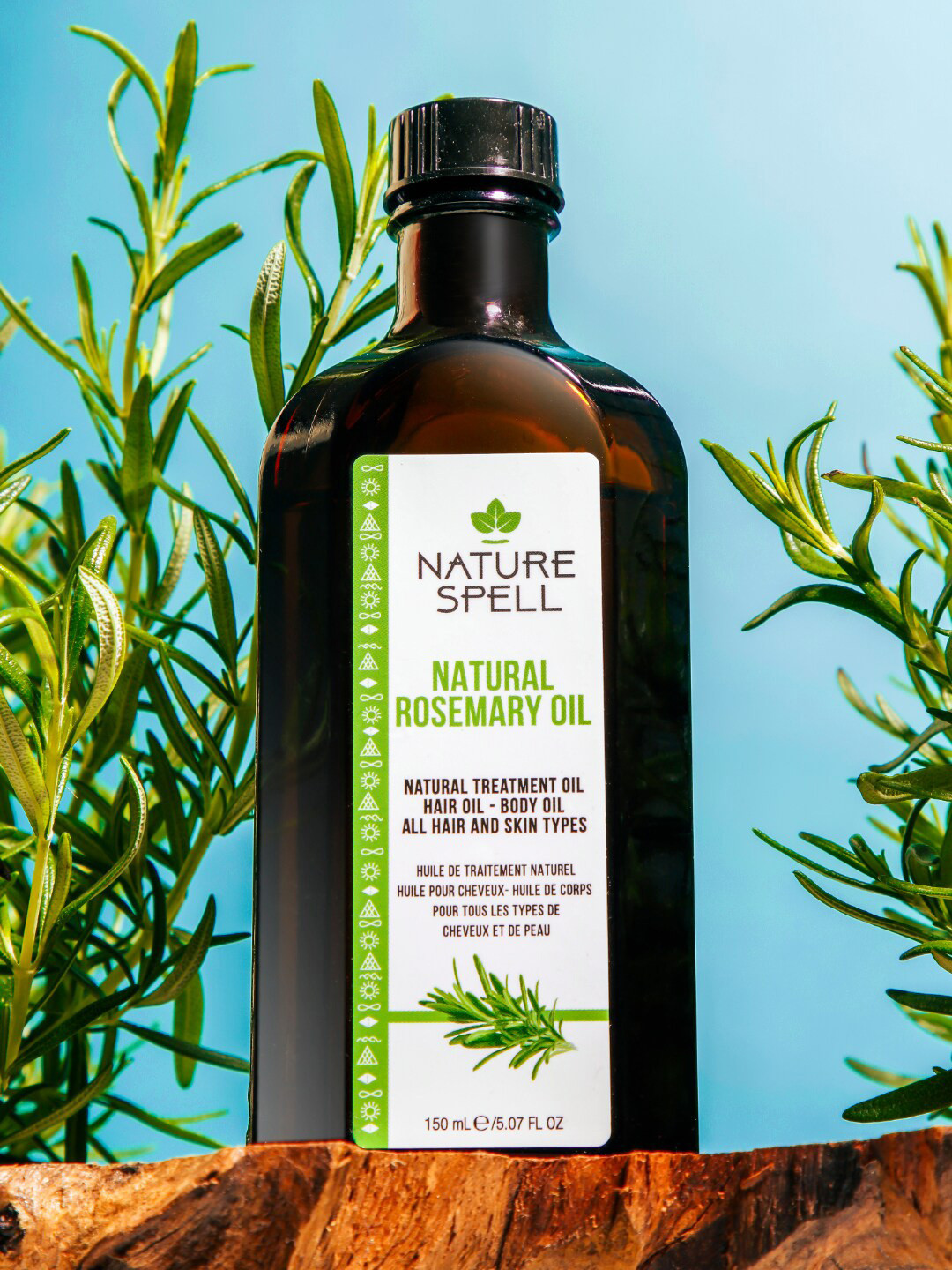 Buy Nature Spell Natural Rosemary Oil For Hair & Body 150ml - Massage Oils for Women 27010828 ...