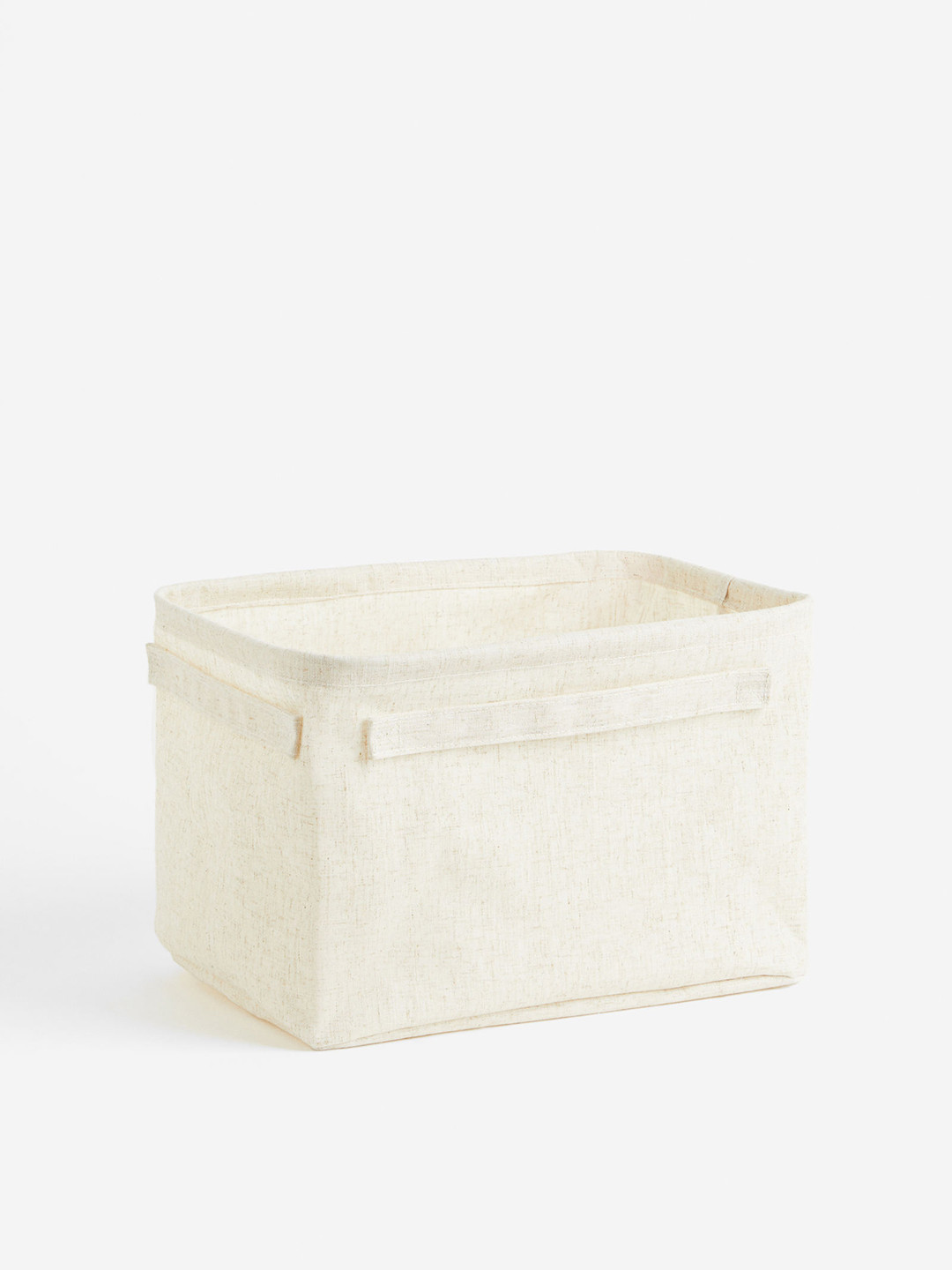Buy H&M Beige Linen Blend Storage Box - Organisers for Unisex 27026068 ...