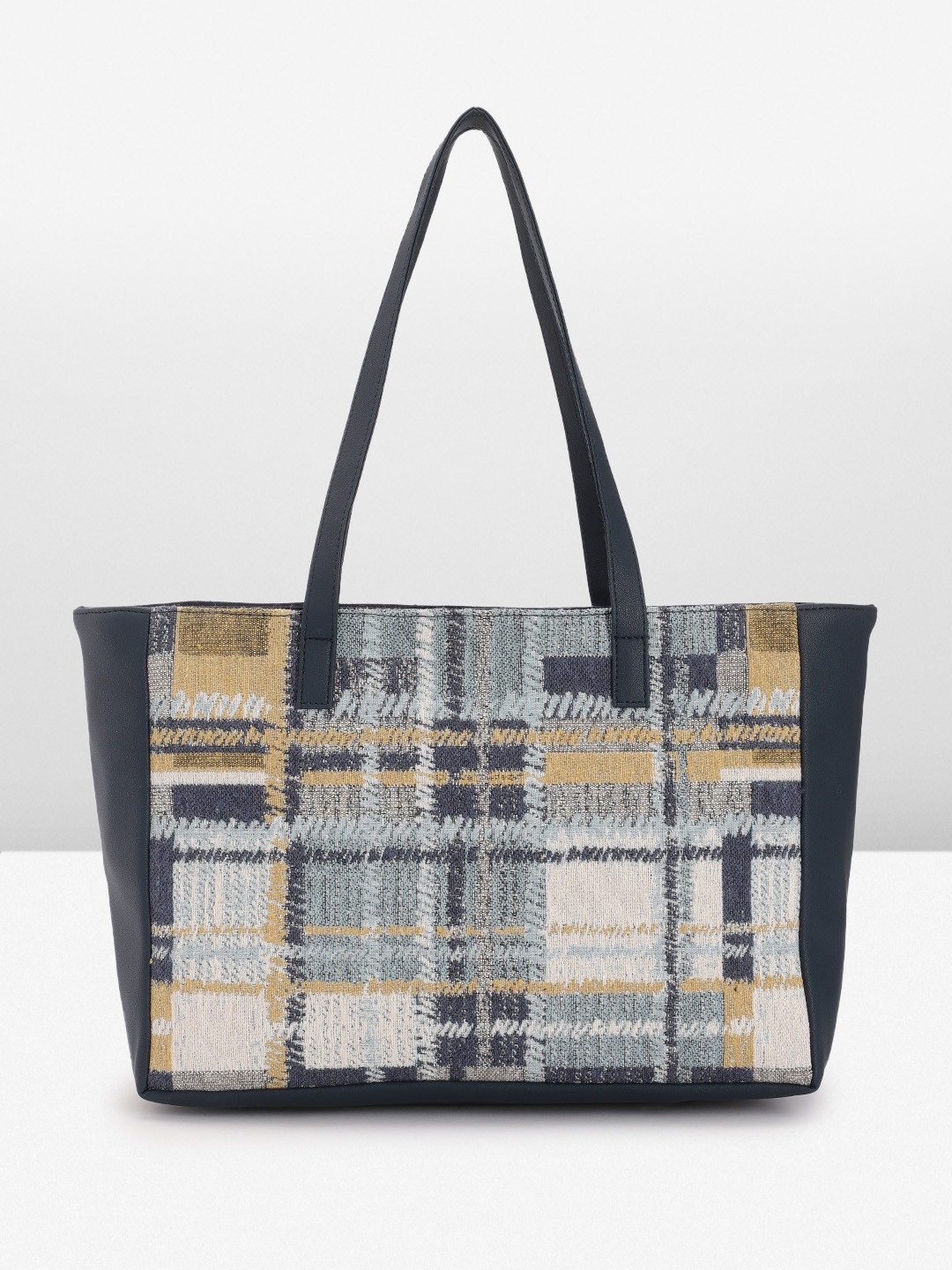 Buy Mast & Harbour Checked Oversized Shopper Tote Bag - Handbags for ...