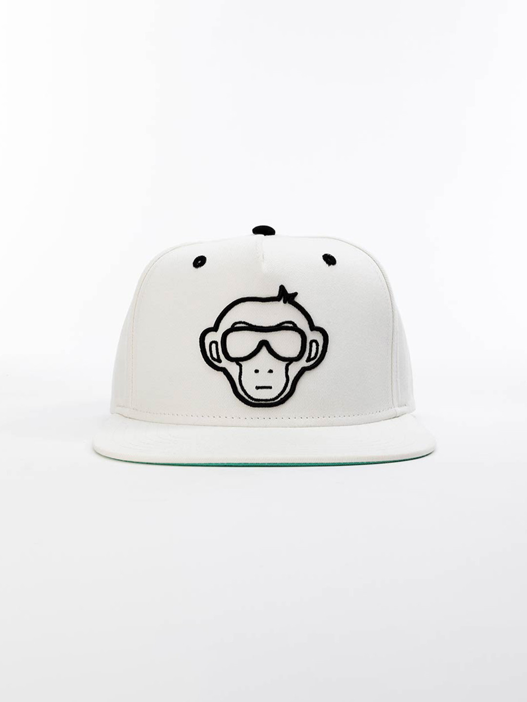 Buy Urban Monkey Unisex Embroidered Cotton Snapback Cap - Caps for ...