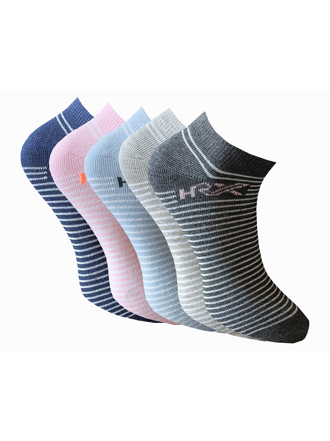Buy HRX By Hrithik Roshan Women Pack Of 5 Socks - Socks for Women ...