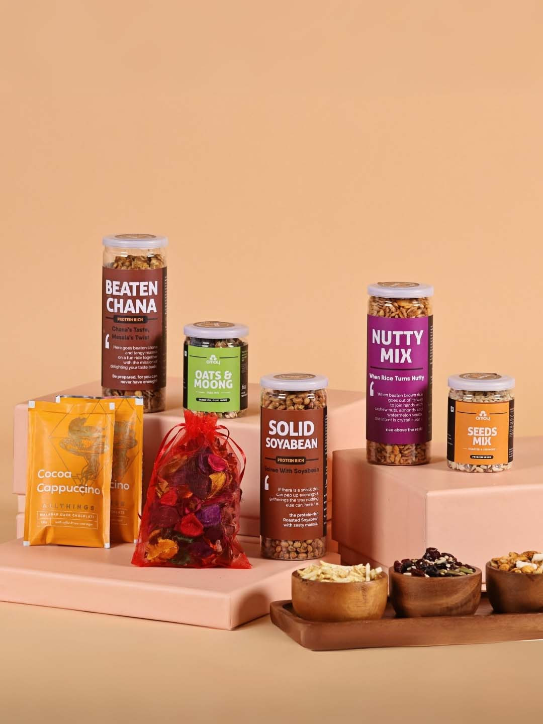 Buy Omay Foods Superhuman Snacks With Potpurri Assorted Gift Box ...