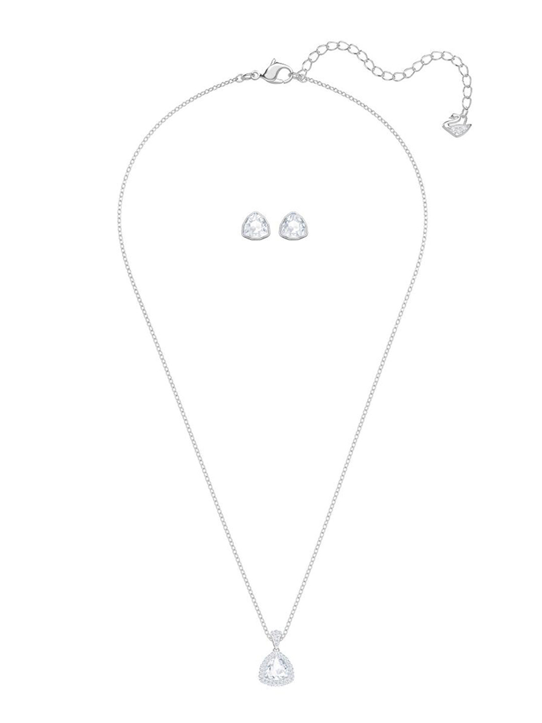 Buy SWAROVSKI BEGIN:SET CRY/RHS OU - Jewellery Set for Women 27057346 ...