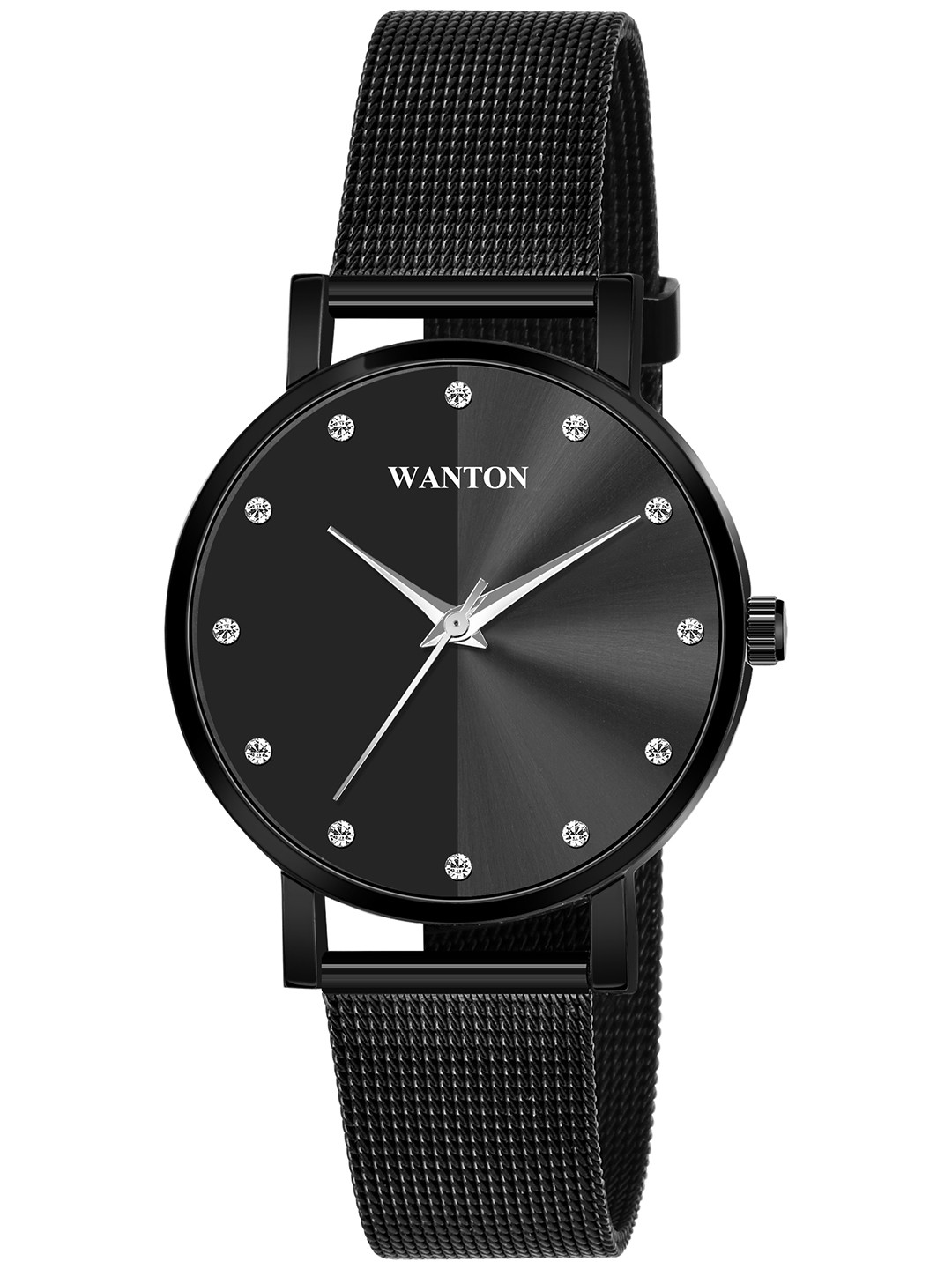 Buy WANTON Women Embellished Dial & Stainless Steel Analogue Watch M 31 ...