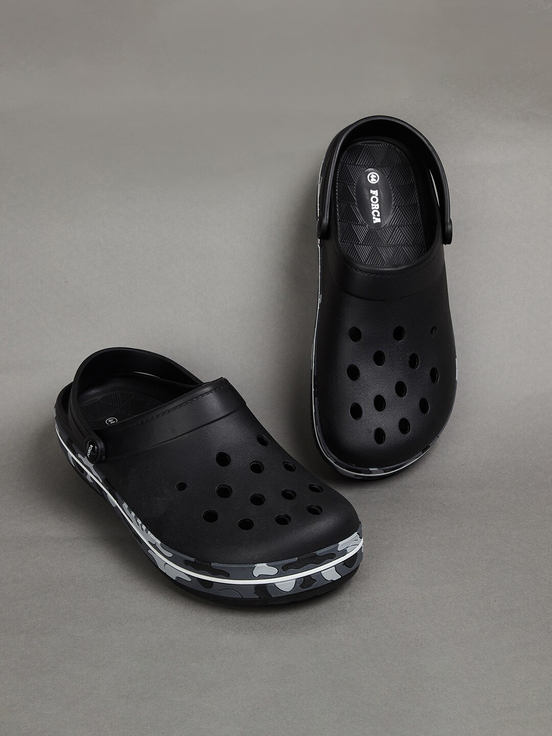 Buy Forca By Lifestyle Men Round Toe Clogs - Flip Flops for Men ...