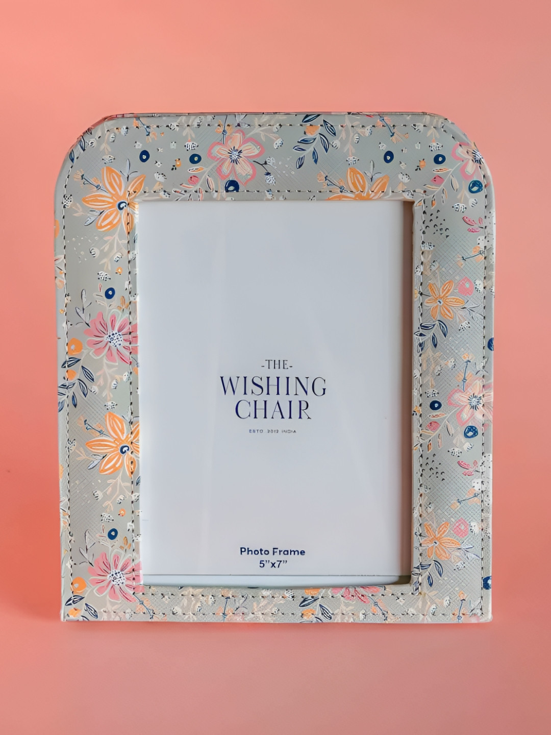 Buy The Wishing Chair Grey & Orange Rectangle Table Photo Frame - Photo ...