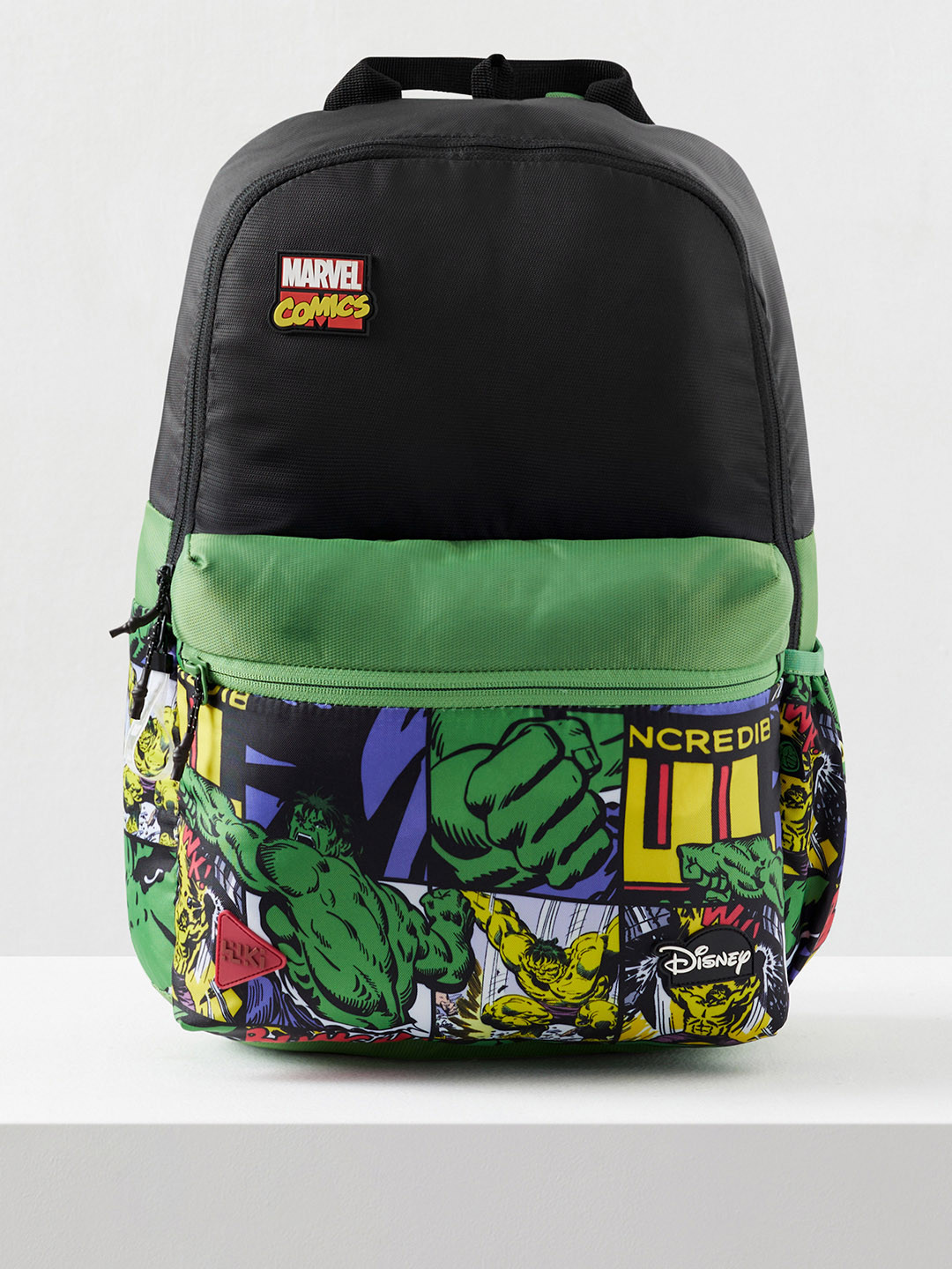 Buy Wildcraft Kids Hulk Printed ClimaCool Ergonomic Backpack ...