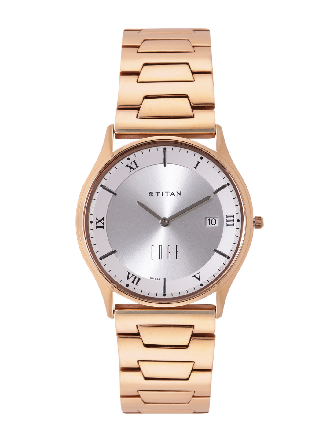 Buy Titan Men Edge Dial & Stainless Steel Bracelet Style Strap Analogue ...