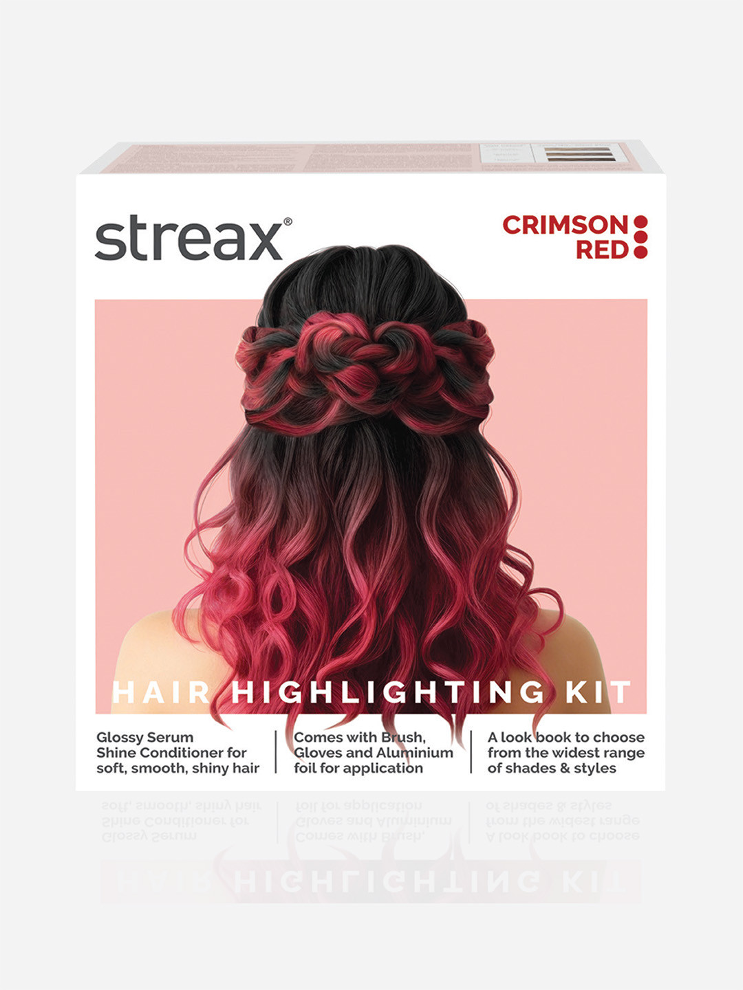 Buy Streax DIY Application Hair Highlighting Kit Crimson Red - Hair ...