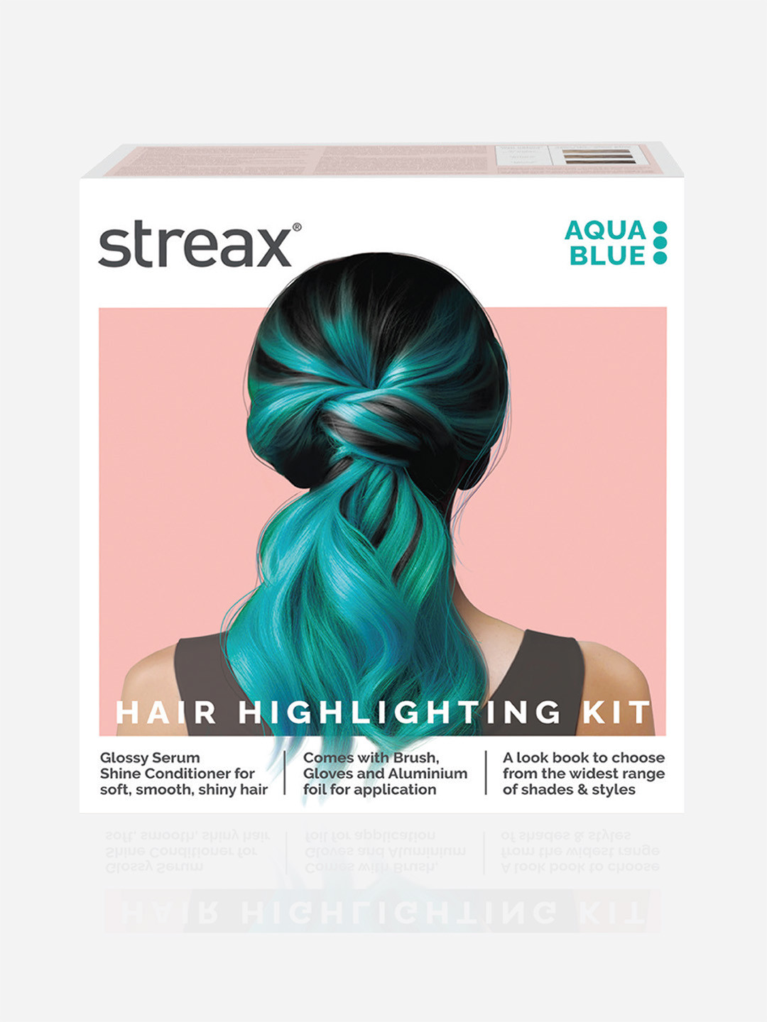Buy Streax DIY Application Hair Highlighting Kit Aqua Blue - Hair ...