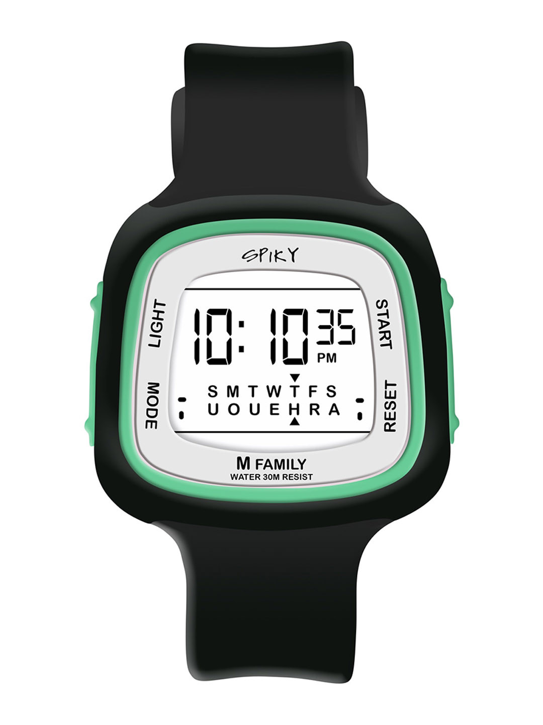 Buy Spiky Kids Multi Functional Digital Automatic Watch SPKEVA16_C6_BLK ...