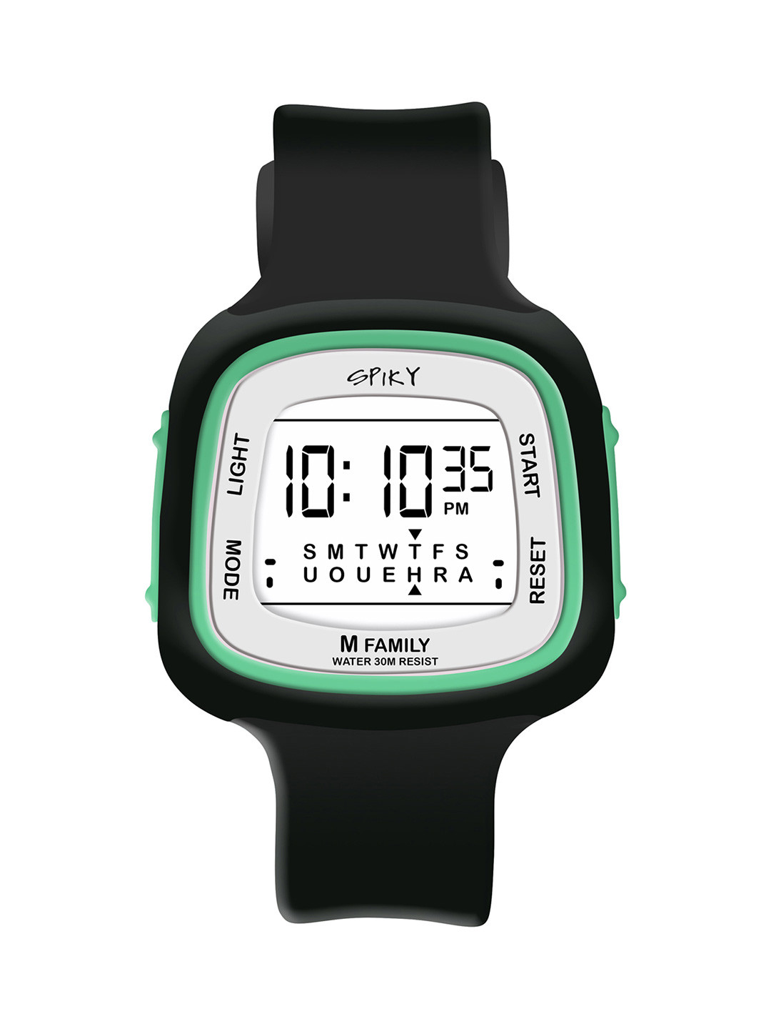 Buy Spiky Kids Multi Functional Digital Automatic Watch SPKEVA16_C6_BLK ...