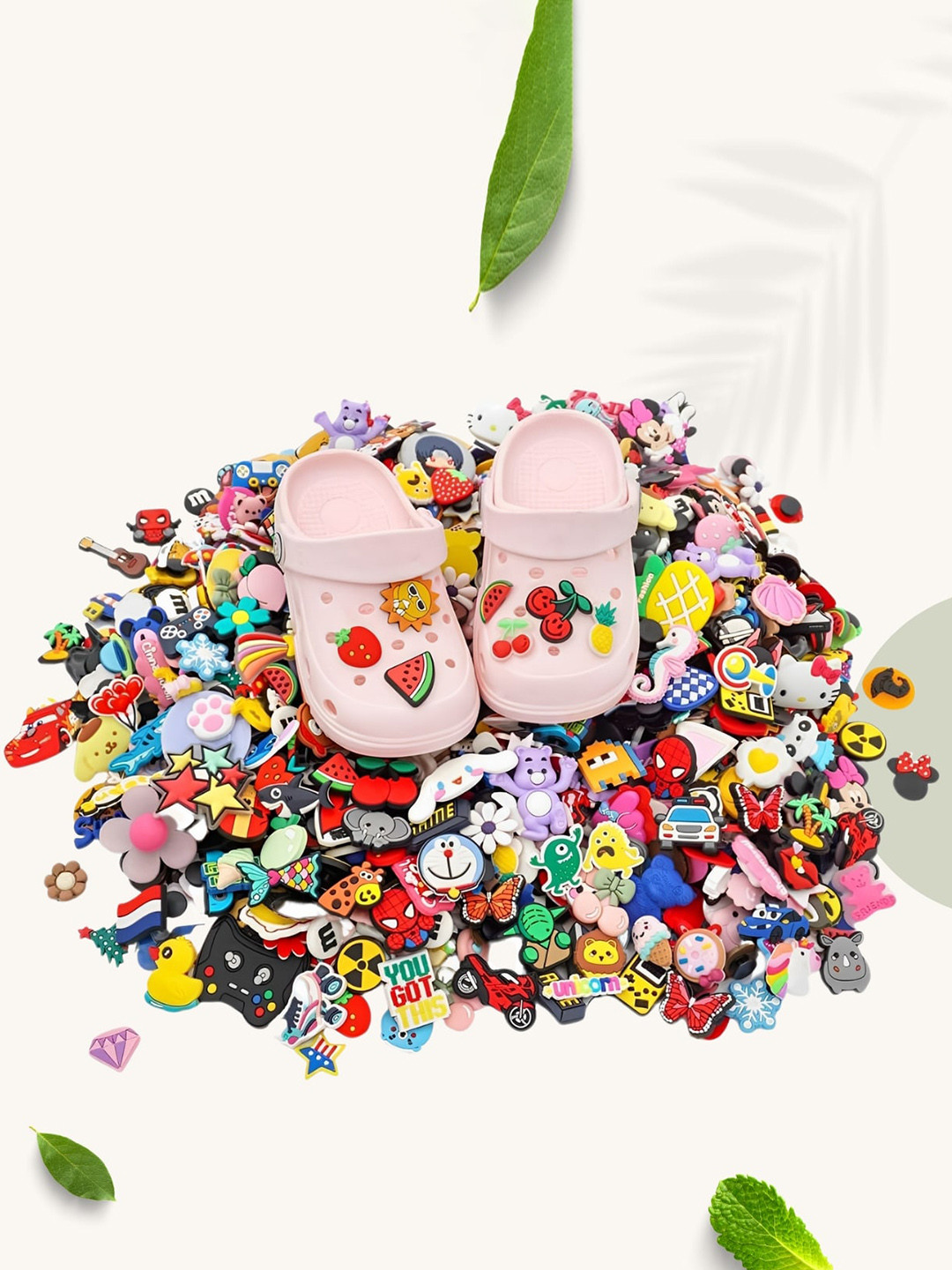 Buy Pinapes Set Of 12 Assorted Jibbitz - Jibbitz for Unisex 27137408 ...